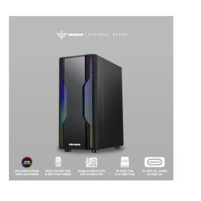 Jual FA605 PC CASE GING NEMIS ATX RGB USB 3.0 ABADDON T60 T-60 - CASING ...
