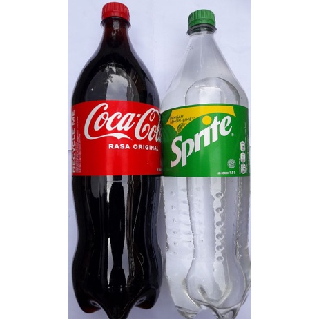 Jual COCA COLA/SPRITE LEMON LIME/FANTA MERAH 1,5L | Shopee Indonesia
