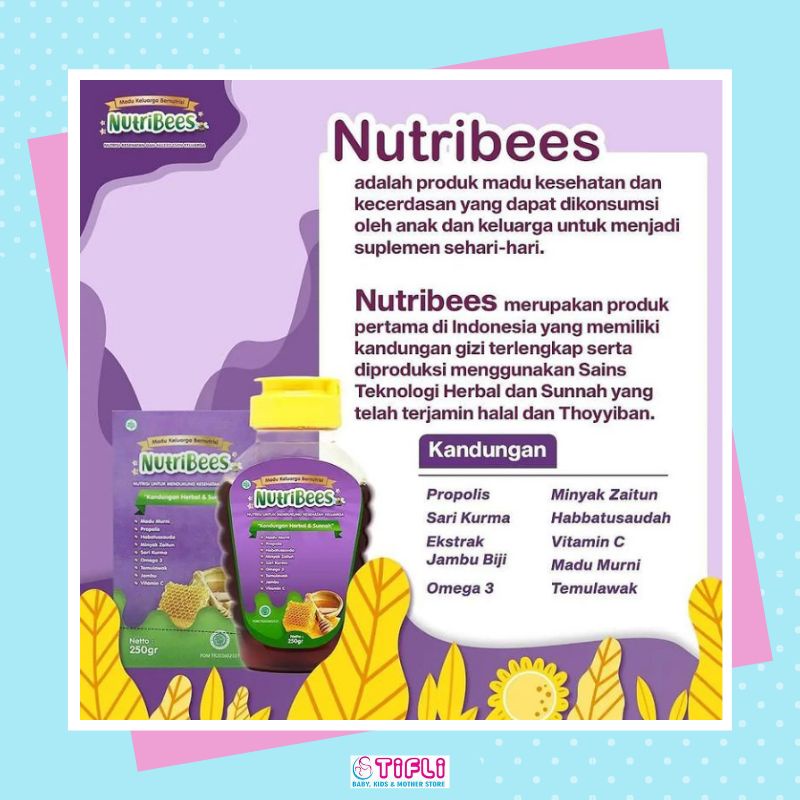 Jual MADU NUTRIBEES | MADU NUTRIBEE SMART | MADU NUTRISI ANAK ORIGINAL | MULTIVITAMIN ANAK ...