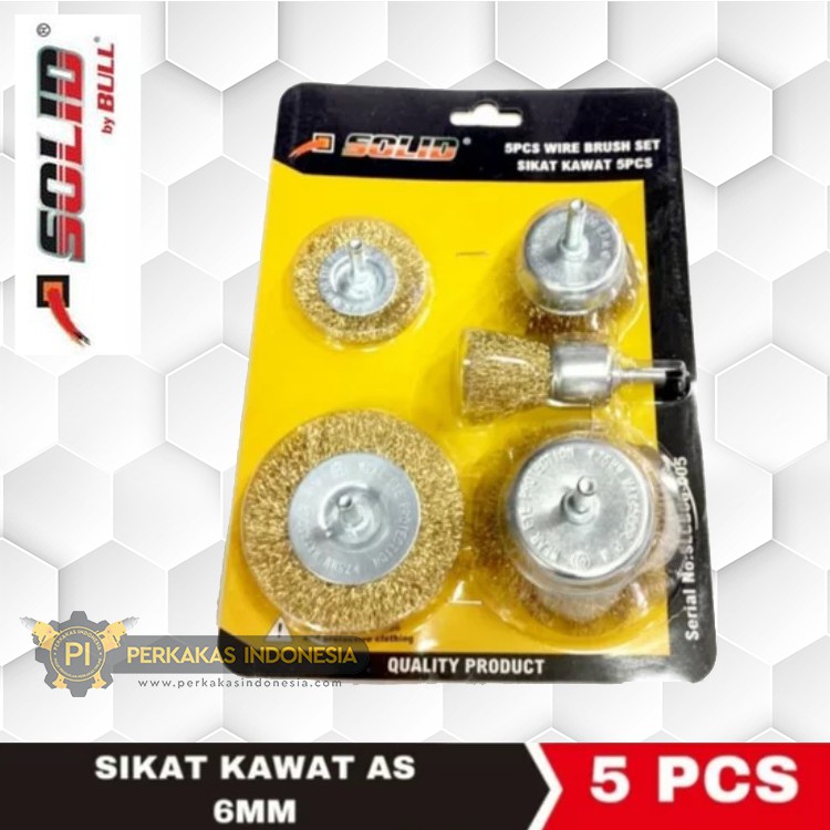 Jual Sikat Kawat Piring Mangkok Mini Grinder SET 5pcs Mata Bor Rotary ...