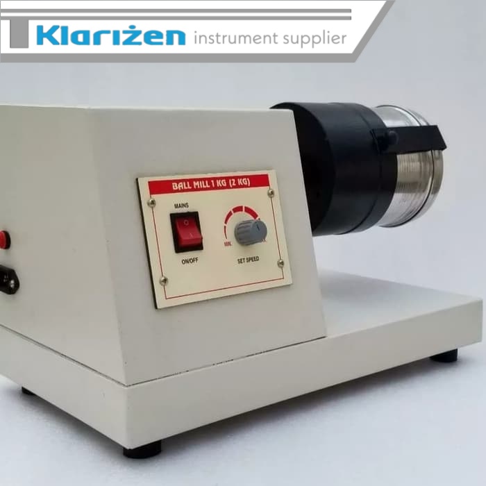 Jual Laboratory Ball Mill 2kg heavy duty with SS balls 10 big 35 small ...