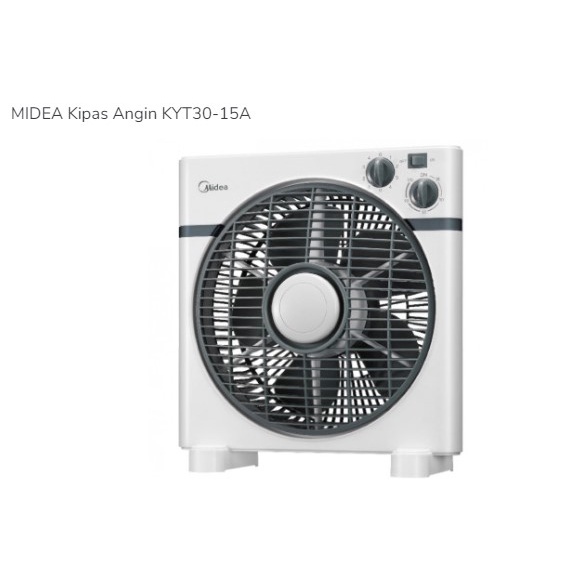 Jual MIDEA Box Fan 12" KYT30-15A | Shopee Indonesia