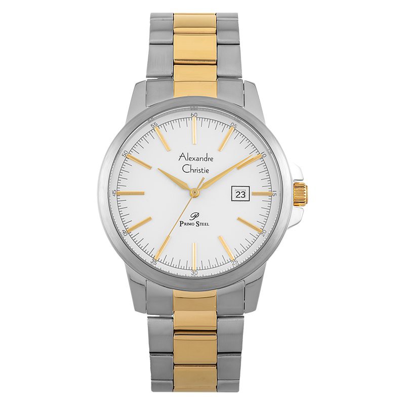 Jual Jam Tangan Pria Alexandre Christie Primo Steel AC 1008 MD BTGSL ...