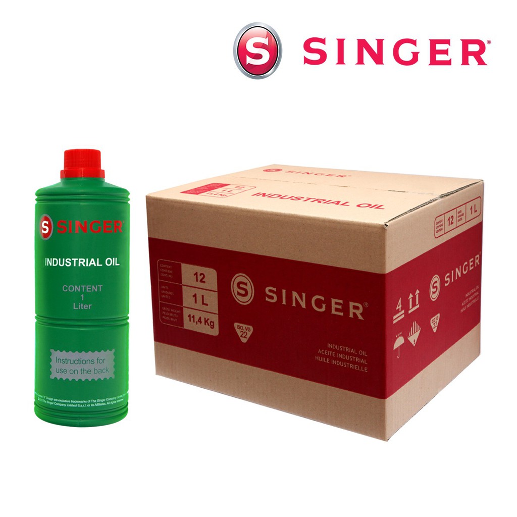 Jual Minyak Pelumas / Oli SINGER 1L (12 Pcs) Indonesia|Shopee Indonesia
