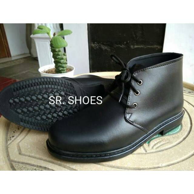 SEPATU PDH COWOK PDH HITAM PASKIBRA POLISI SATPAM PNS KANTOR | Shopee ...