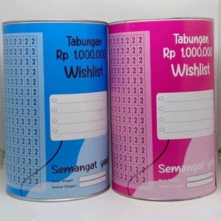 Jual Celengan Target 2k Target 1jt Celengan Viral Tabungan Target Buka ...