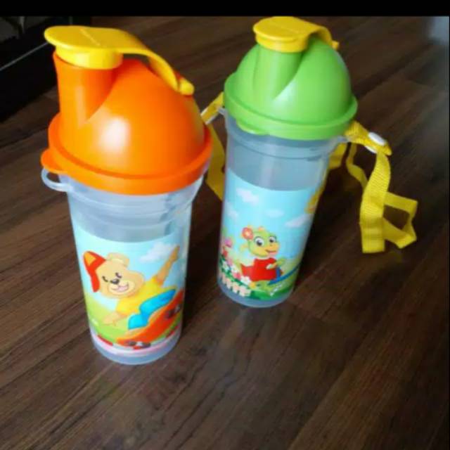 Jual Botol minum back to school tumbler 400ml sisa hijau saja | Shopee ...