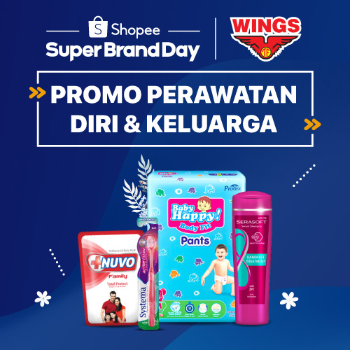 Super Brand Day Wings | Promo Perawatan Diri dan Keluarga | 5 Ags ...