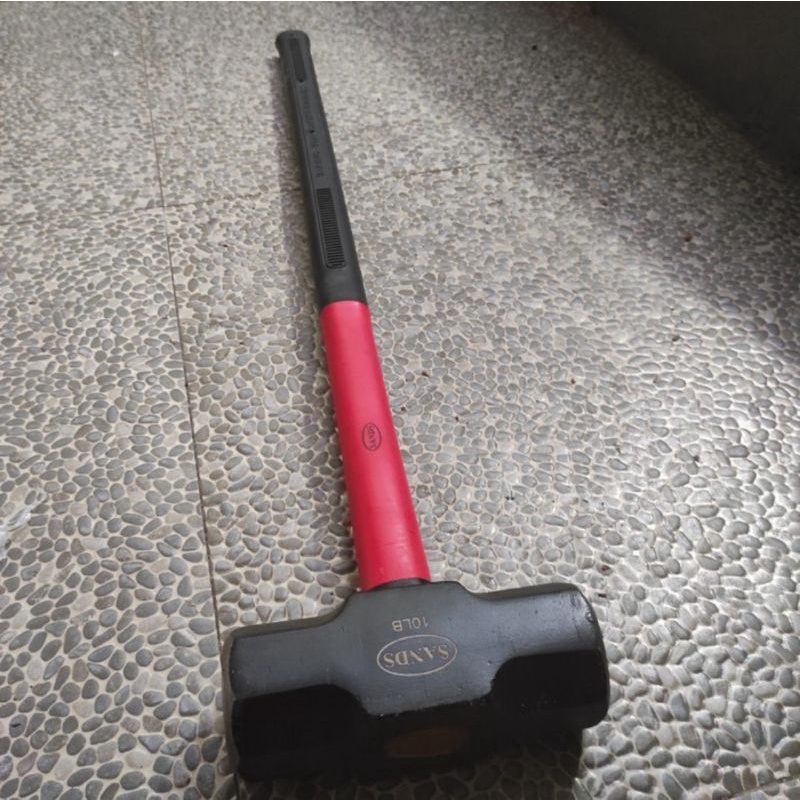 Jual palu bodem 5 kg palu godam gagang fiber 10 lbs merk SANDS palu ...