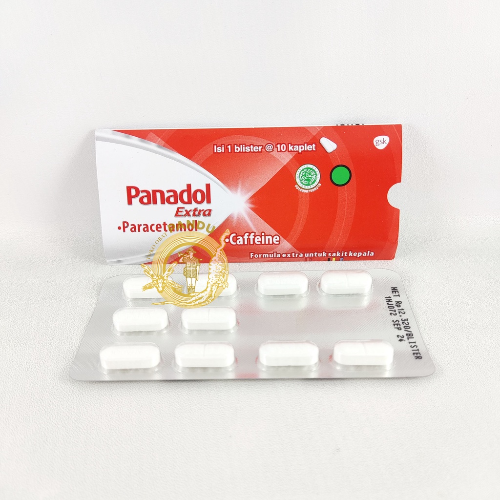 Jual PANADOL EXTRA PARACETAMOL MERAH (1 STRIP) / OBAT SAKIT KEPALA ...