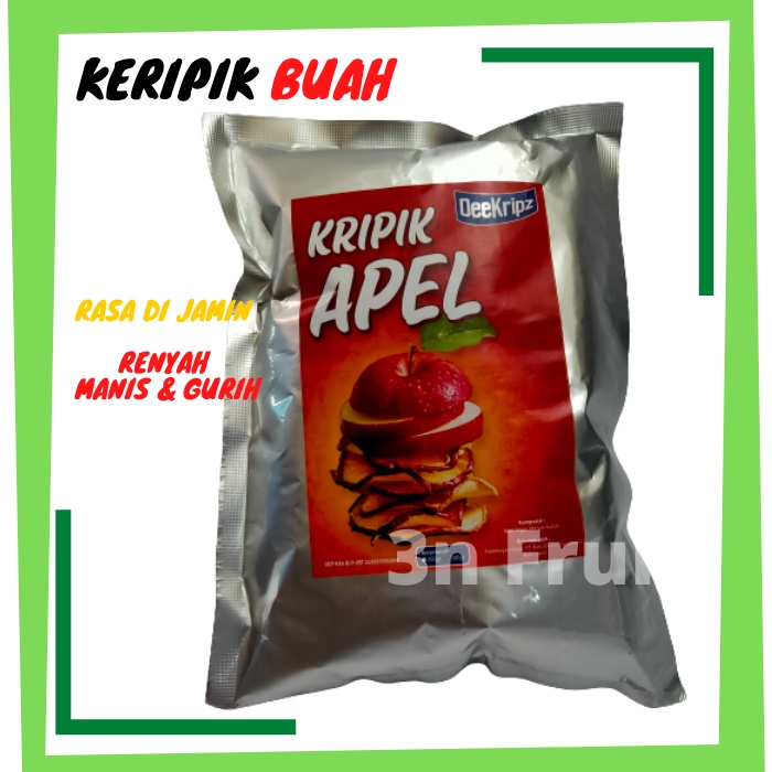 Jual Keripik Buah Apel Pisang Salak Kripik Khas Malang 100gr | Shopee ...