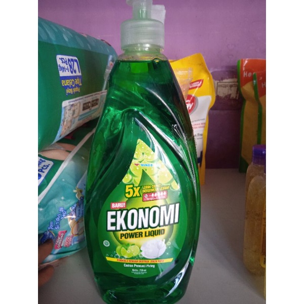 Jual Ekonomi Sabun Cuci Piring Power Liquid Botol 750mL | Shopee Indonesia