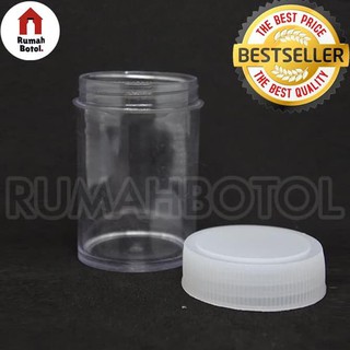 BOTOL PLASTIK 50ML POT URIN / OBAT KAPSUL / VITAMIN 50 ML PP PET ...