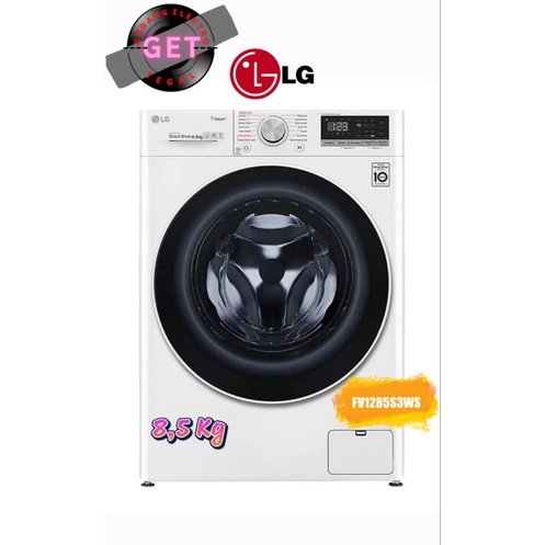 Jual MESIN CUCI LG PINTU DEPAN/FRONTLOADING 8,5KG [INVERTER DD ...