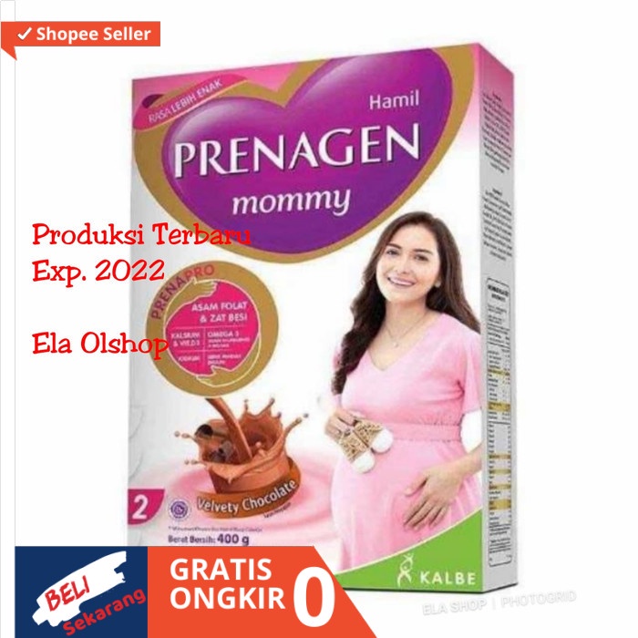 Jual Prenagen Mommy Velvety Coklat Susu Ibu Hamil 400 gram Adama | Shopee Indonesia