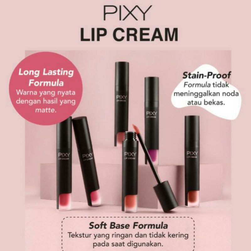 Jual PIXY LIP CREAM//LIP CREAM TAHAN LAMA | Shopee Indonesia
