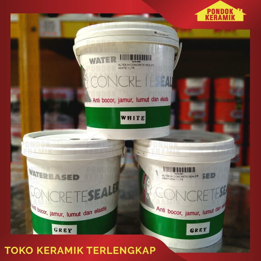 Jual CAT TEMBOK WATERPROOF ALTEX IH CONCRETE SEALER 1 L | Shopee Indonesia