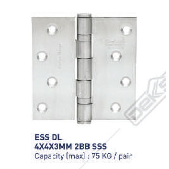 Jual DELUXE HINGE DEKKSON ESS DL 4X4X3MM 2BB SSS SUS304 4 INCH Lebar | Shopee Indonesia