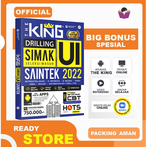 Jual BUKU DRILLING PANDUAN SOAL SIMAK UI SAINTEK 2022 | Shopee Indonesia
