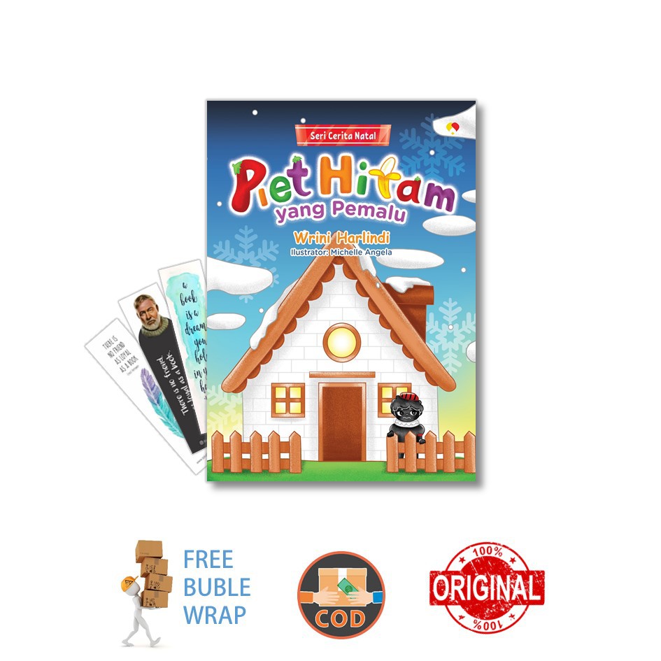 Jual Buku Piet Hitam Yg Pemalu: Seri Cerita Natal | Shopee Indonesia