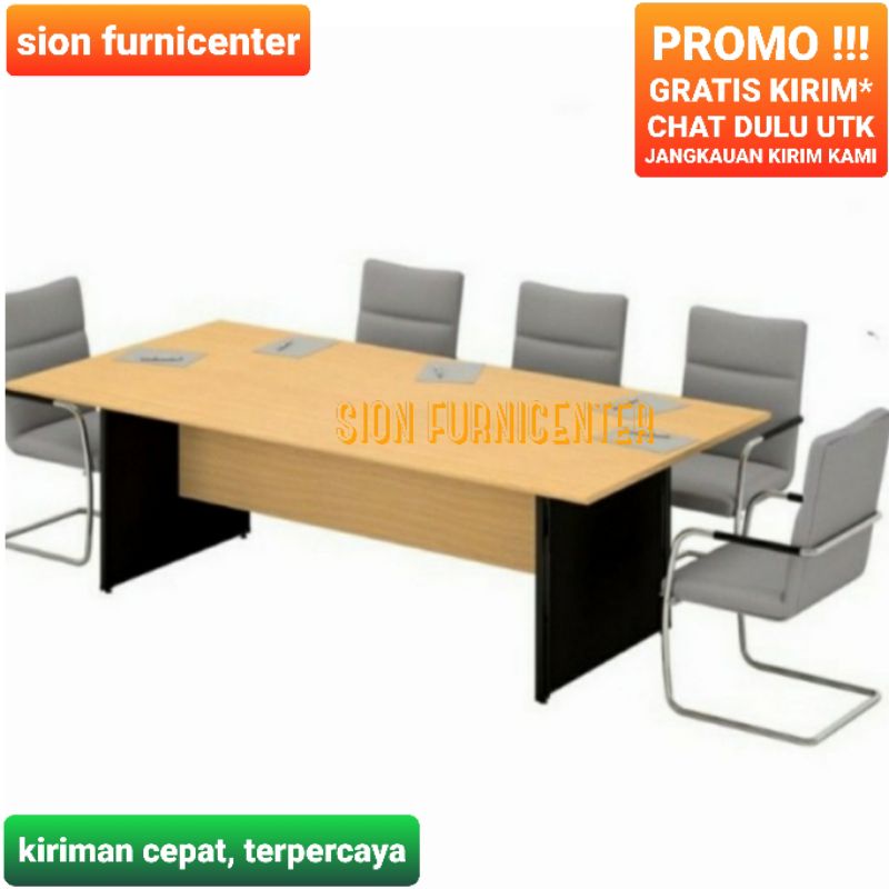 Jual Meja meeting 180 cm / meja rapat 180 cm / meja meeting kantor ...