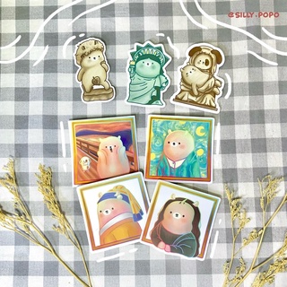 Jual Popo Art Collection Sticker Pack | Shopee Indonesia