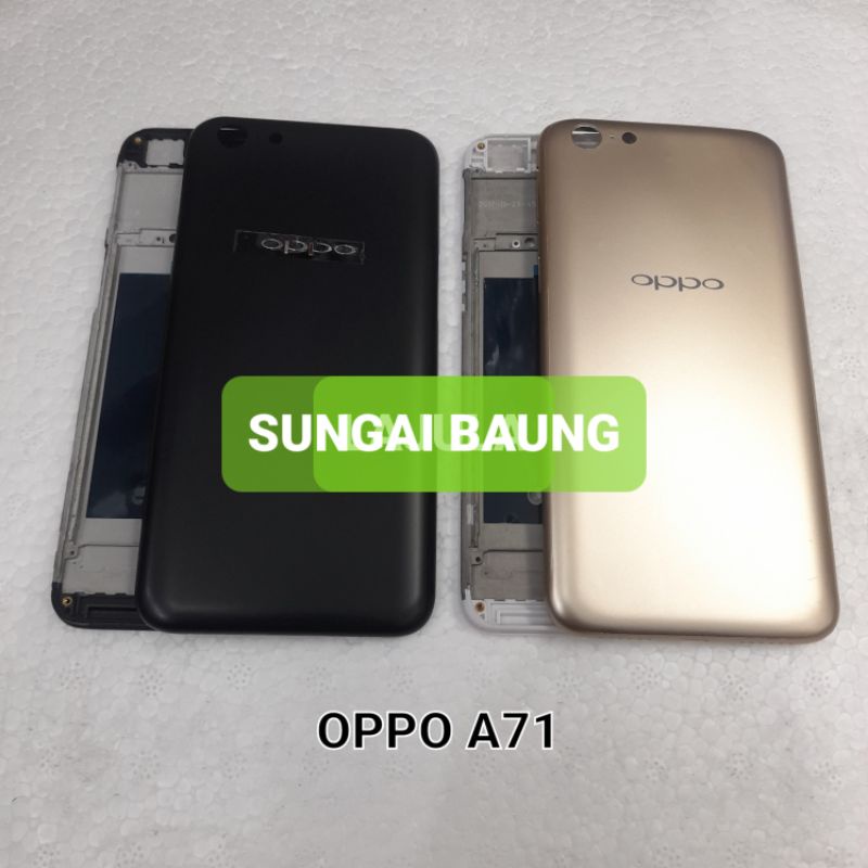 Jual KESING HOUSING CASING FULL SET OPPO A71 FRAME + BACKDOOR | Shopee ...