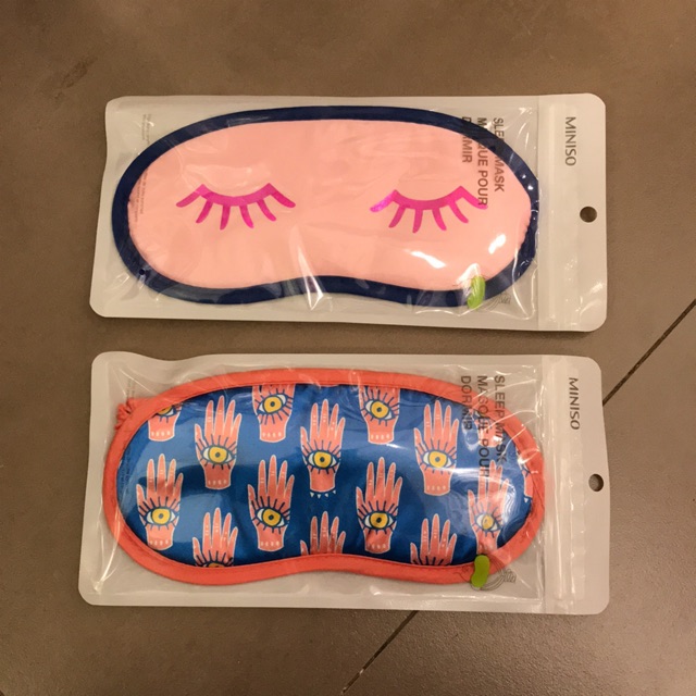 Jual SLEEP MASK MINISO || EYEMASK MINISO | Shopee Indonesia
