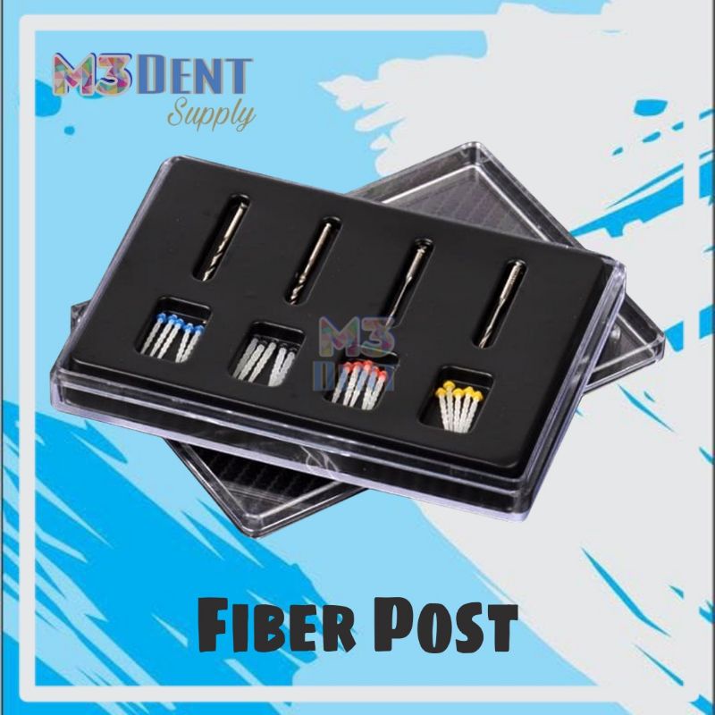 Jual Dental fiber post + drill / fiber post gigi / pasak post core ...