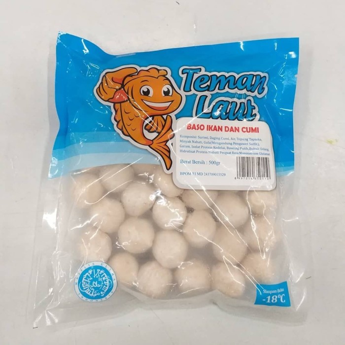 Jual Teman Laut Bakso Cumi 500g | Shopee Indonesia