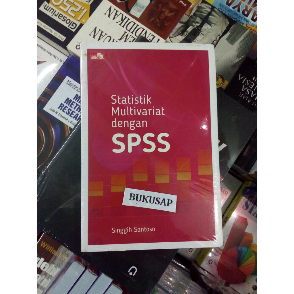 Jual Buku Statistik Multivariat Dengan SPSS - Singgih Santoso Original | Shopee Indonesia