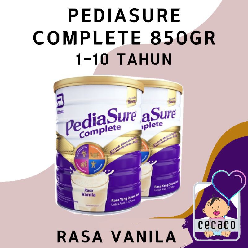 Jual PEDIASURE COMPLETE 850gr (KEMASAN BARU) Indonesia|Shopee Indonesia