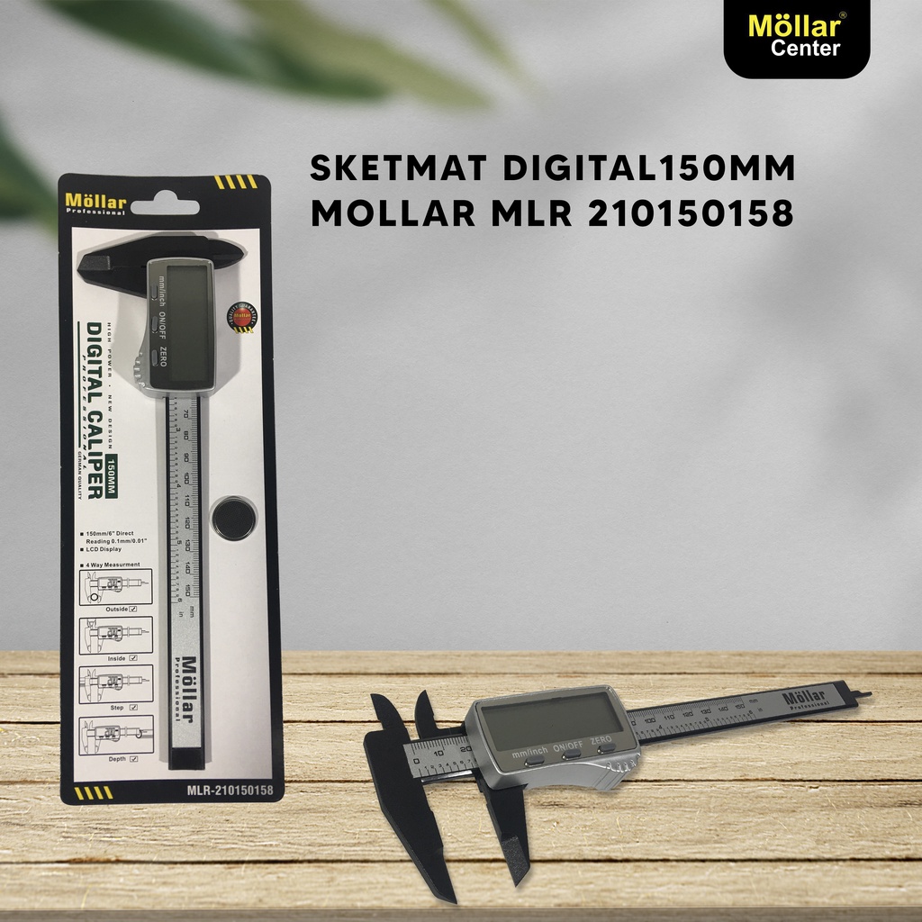 Jual ORIGINAL SIGMAT DIGITAL 6" LCD BESAR SKETMAT DIJITAL JANGKA SORONG ...