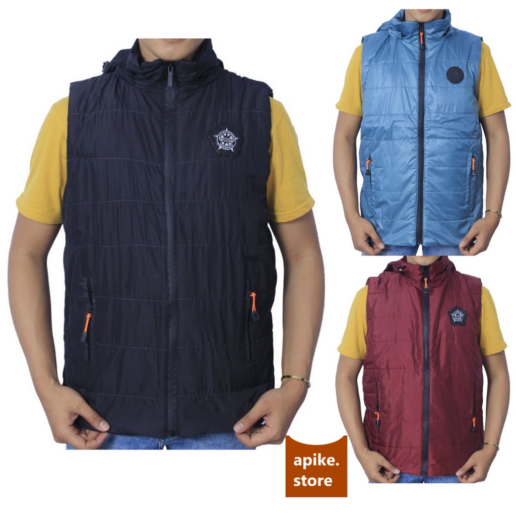 Jual Jaket Motor Rompi / Jaket Rompi Rider / Jaket Pria Rompi Casual ...