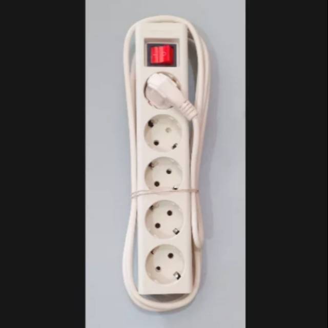 Terminal listrik colokan listrik 5 lubang 5 meter | Shopee Indonesia