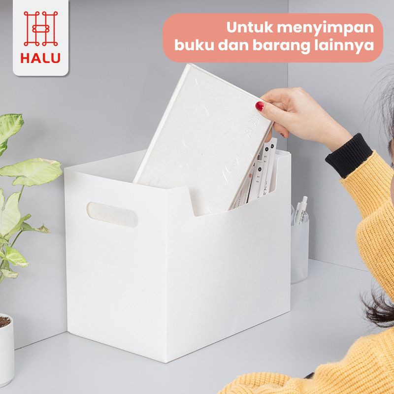 Halu Box Penyimpanan Buku Anti Air Organiser Dokumen File Foldable ...