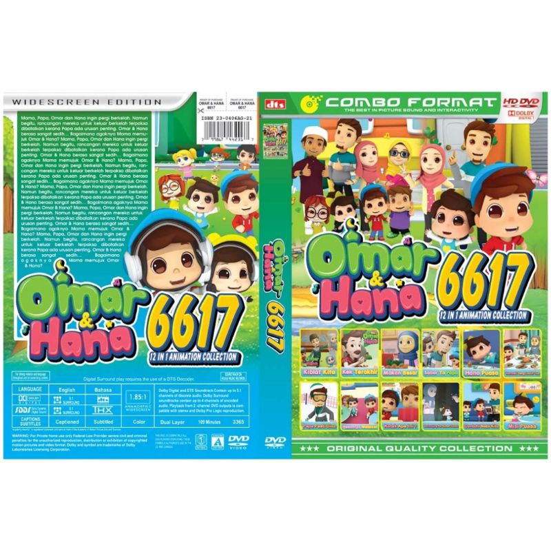 Jual KASET DVD KOLEKSI LENGKAP OMAR & HANA 6617 | Shopee Indonesia
