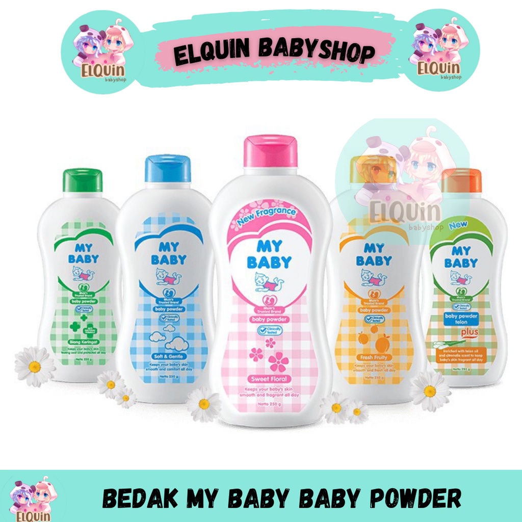 Jual Bedak My Baby Baby Powder 100+25 gram | Shopee Indonesia