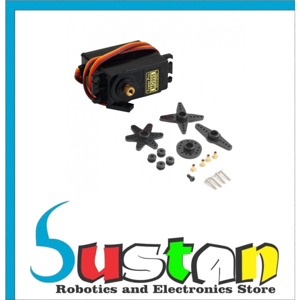 Jual SERVO MG995 TOWER PRO MG 995 DIGI HI-SPEED MOTOR SERVO HIGH TORQUE ...
