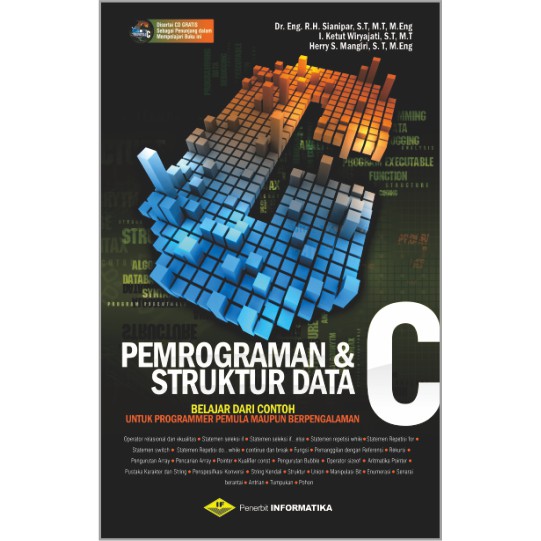 Jual BUKU PEMROGRAMAN DAN STRUKTUR DATA C + CD - R.H SIANIPAR Indonesia ...