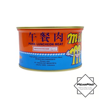 Jual Mili Pork Luncheon Meat/Daging Babi Kaleng / Pork Ham 397grm ...