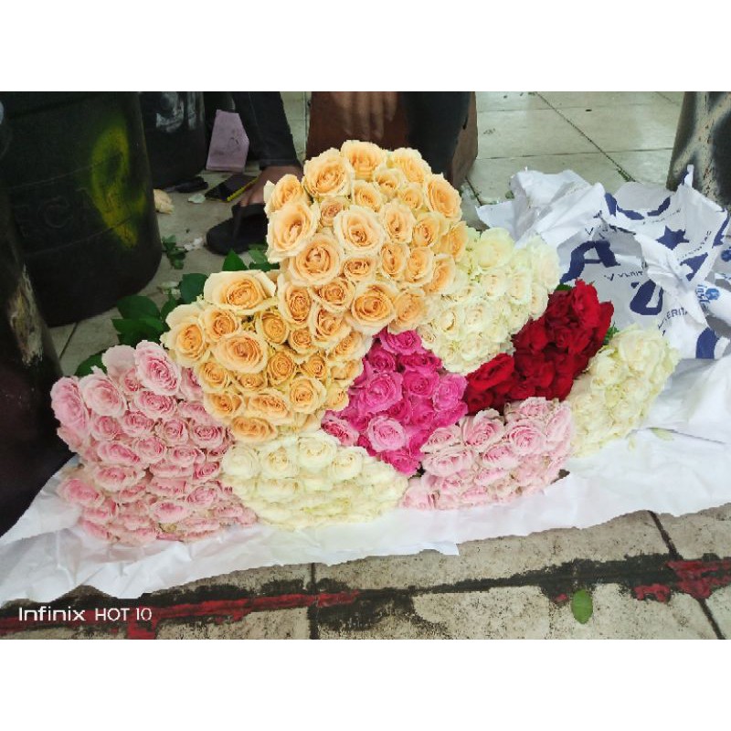 bunga mawar cantik asli fresh | Shopee Indonesia