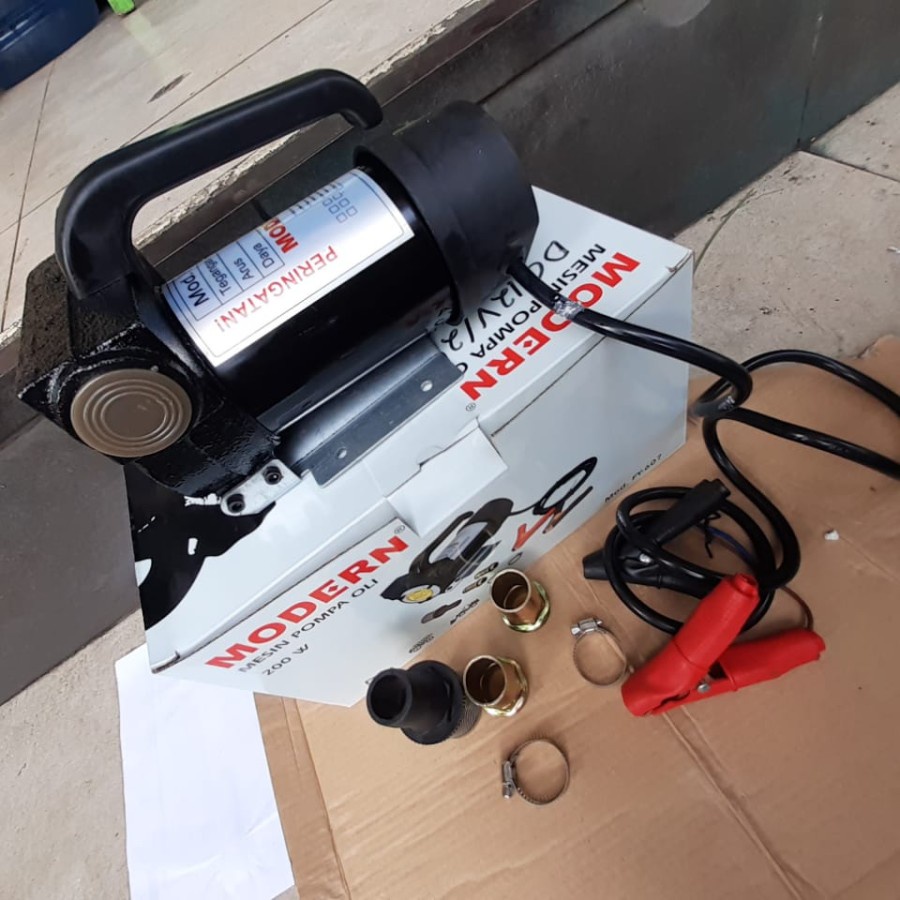 Jual Mesin pompa oli,solar,bensin MODERN FY-607 DC 24V murah original ...