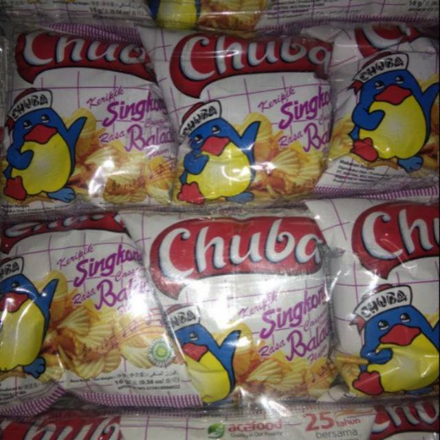 Jual Baru kripik chuba balado, keju, balado ijo eceran 1000 khusus ...