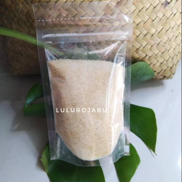 Jual MASKER GELATIN SAPI 50gr -MASKER KOMEDO kemasan pouch bening CABUT ...