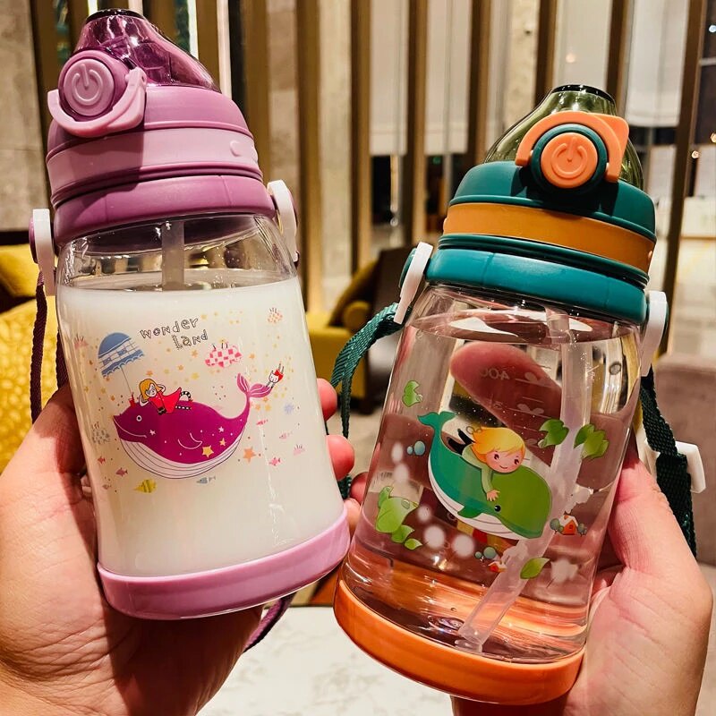 Jual BOTOL MINUM ANAK KARAKTER BINATANG LAUT 550ML PLUS TALI PANJANG SELIYA 2667-2677 | Shopee ...
