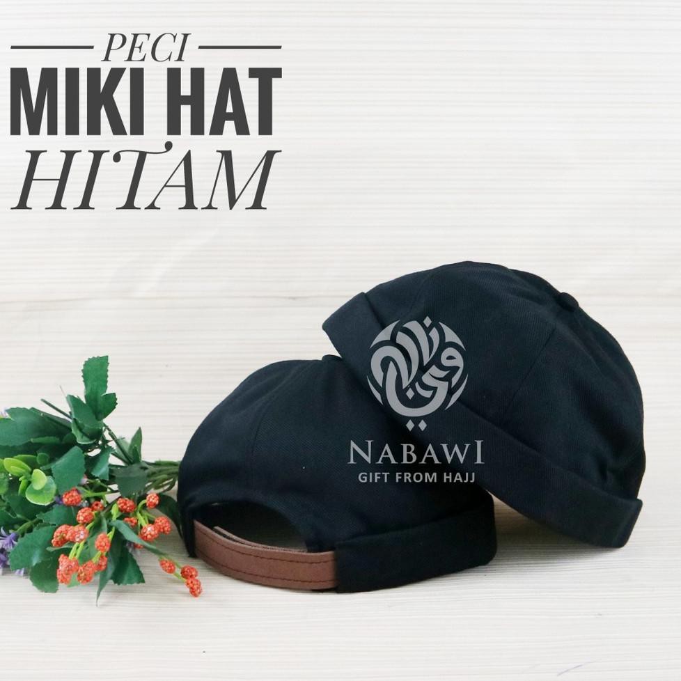 Jual Peci Beanie Miki Hat Mikihat Brimless Cap Kopiah Beanie Tali Kulit ...