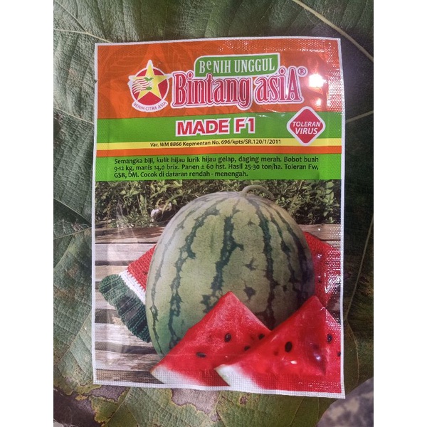 Jual Semangka MADE F1 20 GR - Semangka Biji Daging Buah Merah Produk ...