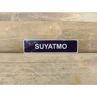 Jual Name Tag Akrilik - Pin Nama - Papan Nama Baju - Papan Nama Akrilik ...