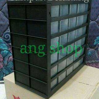 Jual Rak Komponen Lemari Spare Part Laci Kecil Isi 30 Rako Rakko Merk ...